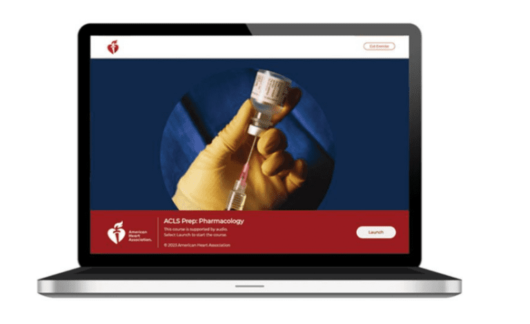 2020 AHA ACLS Prep: Pharmacology eLearning Course - Training For Life